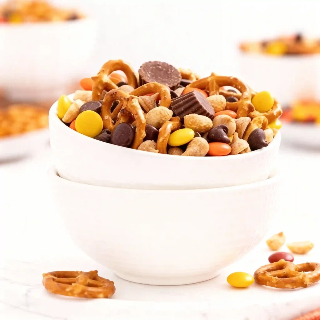 Easy Chocolate Peanut Butter Trail Mix | Snack in Minutes